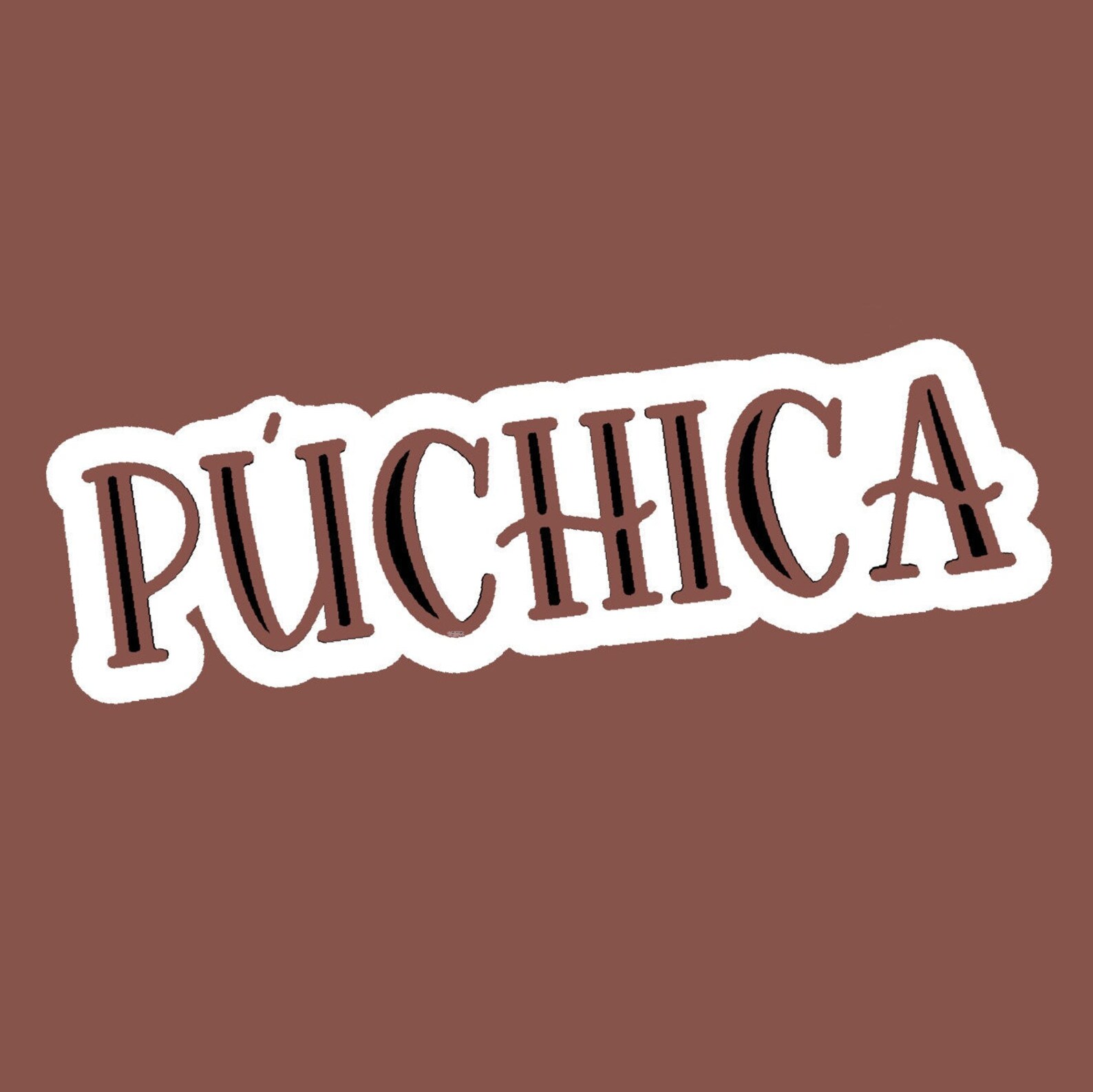 Púchica Waterproof Sticker Matte Vinyl Sticker Puchica | Etsy