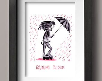 Raining Blood - Etsy
