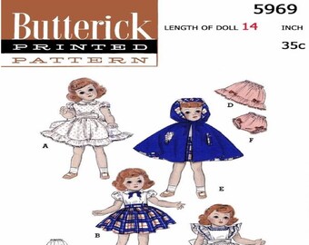 Butterick Doll Pattern - Etsy