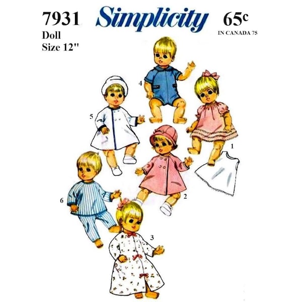 12 Inch Doll Clothes - Etsy