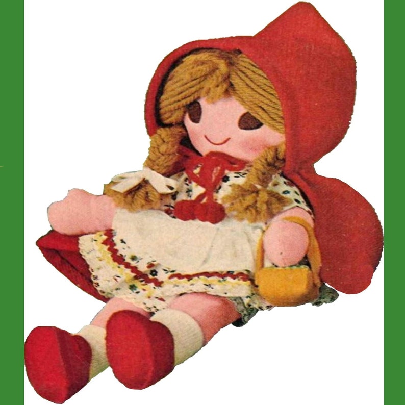 11 Doll Pattern Storybook Dolls 5 Nursery Rhyme Dolls - Etsy