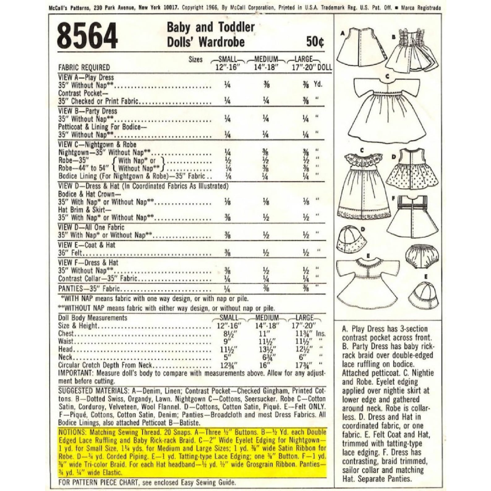 12 16 Baby Doll Clothes Pattern Toddler Doll - Etsy