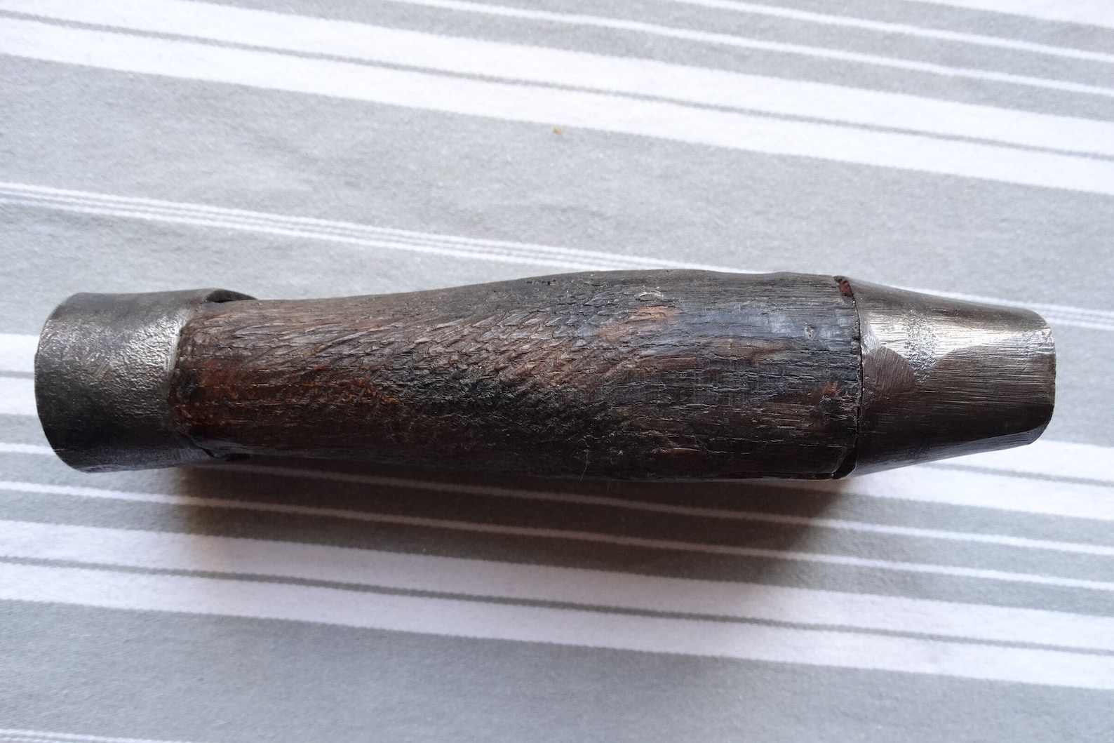 Antique Cooper's Tool, Chestnut & Iron Barrel Hoop Driver, Winemaking ...