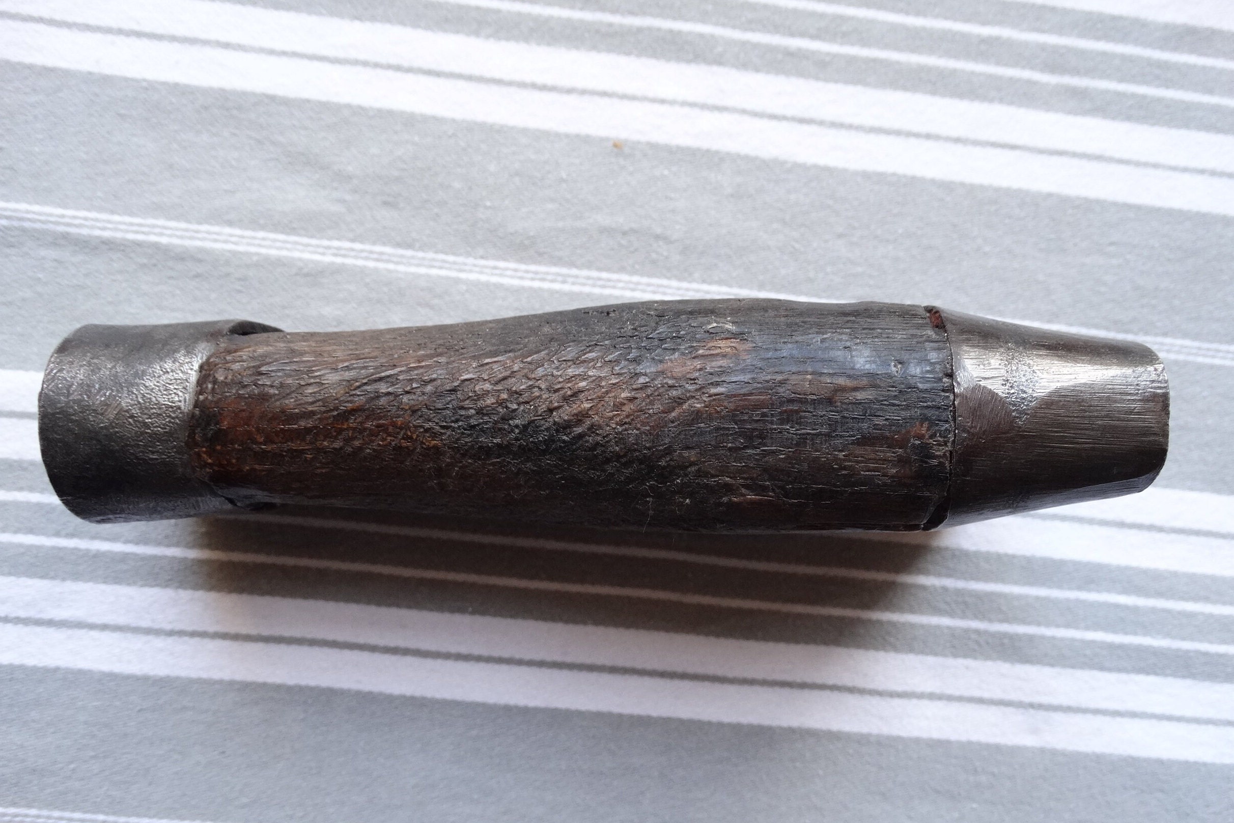 Antique Cooper's Tool, Chestnut & Iron Barrel Hoop Driver, Winemaking ...
