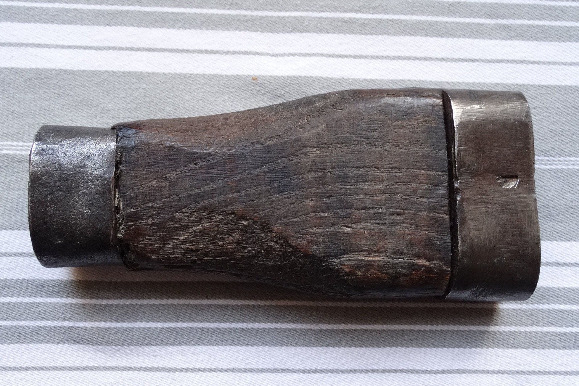 Antique Cooper's Tool, Chestnut & Iron Barrel Hoop Driver, Winemaking ...