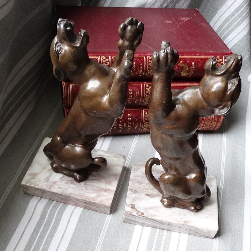 Dog Bookends - Etsy