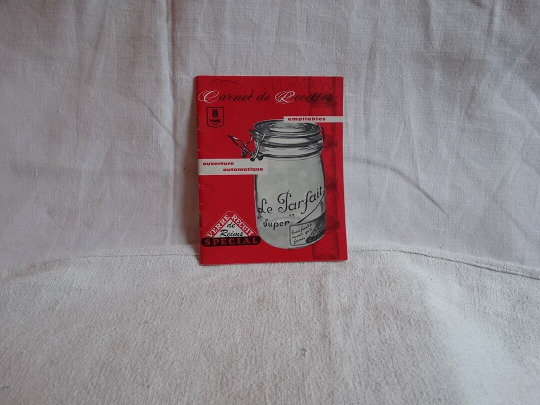 Recipe Booklet/1979 Le Parfait Jars Advertising/home Bottling - Etsy