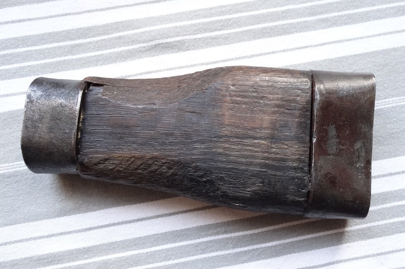 Antique Cooper's Tool, Chestnut & Iron Barrel Hoop Driver, Winemaking ...