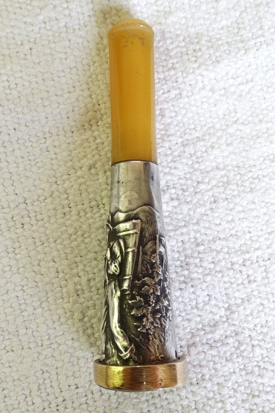 Art Deco Cigarillo/cigar Holder/french Silver and Galalith - Etsy UK