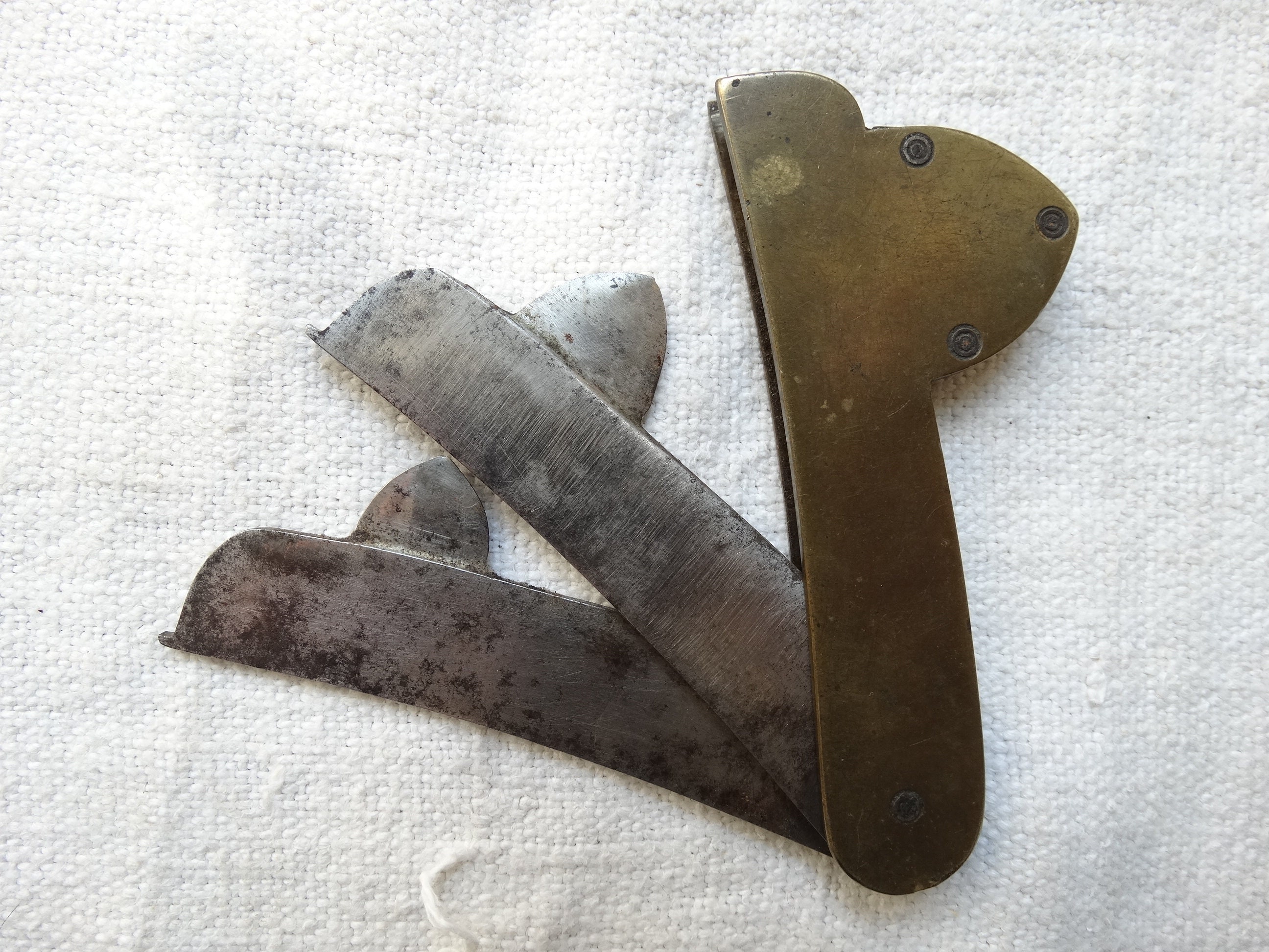 Antique Veterinary Fleam/bloodletting Knife/medical Tool/equine Surgery ...
