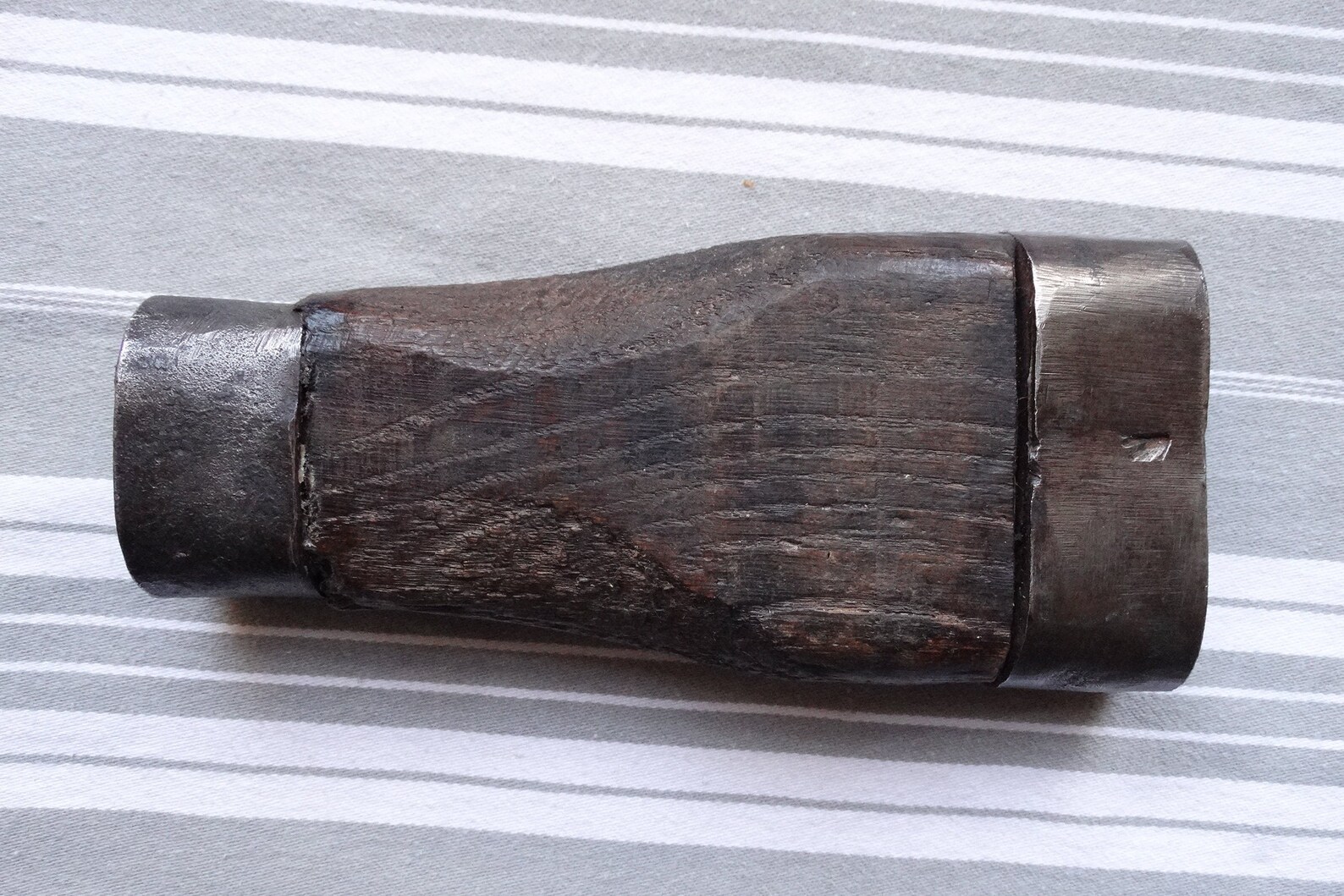 Antique Cooper's Tool, Chestnut & Iron Barrel Hoop Driver, Winemaking ...