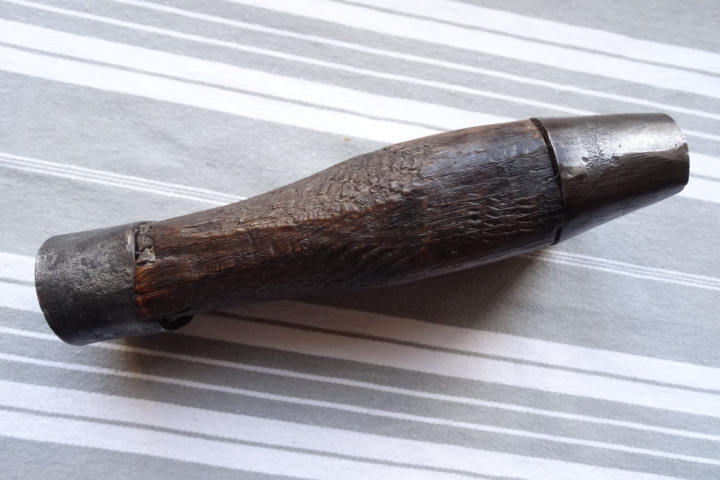 Antique Cooper's Tool, Chestnut & Iron Barrel Hoop Driver, Winemaking ...