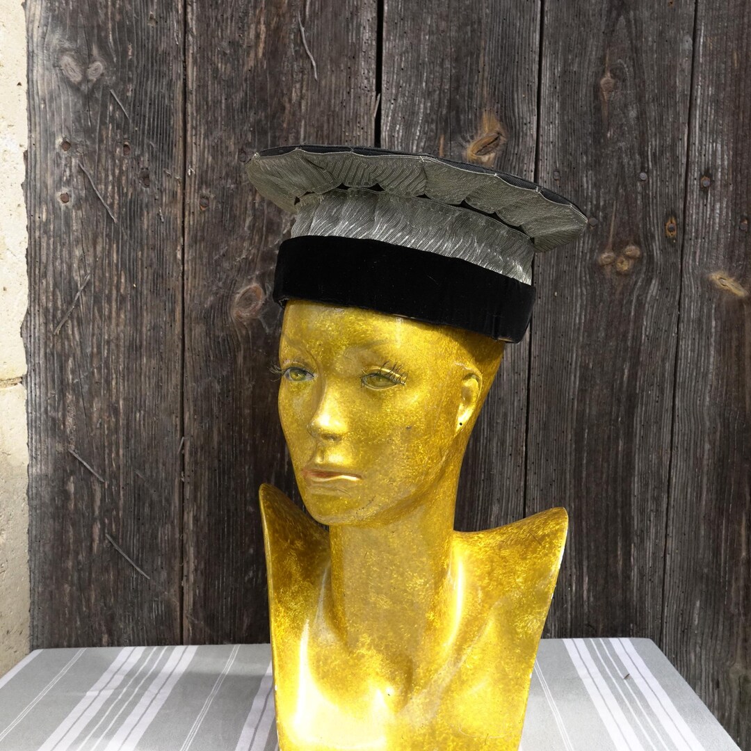 Chapeau de juge des années 1900/Toque de juge/Chapeau de juge-président ...