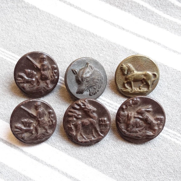 Hunting Buttons - Etsy