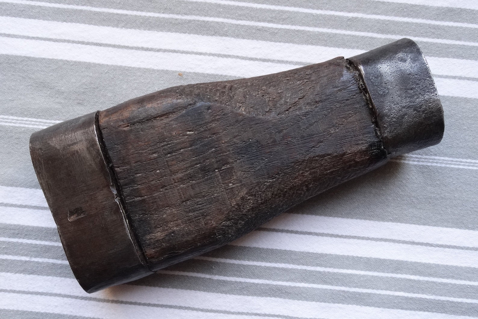 Antique Cooper's Tool, Chestnut & Iron Barrel Hoop Driver, Winemaking ...