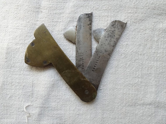 Antique Veterinary Fleam/bloodletting Knife/medical - Etsy