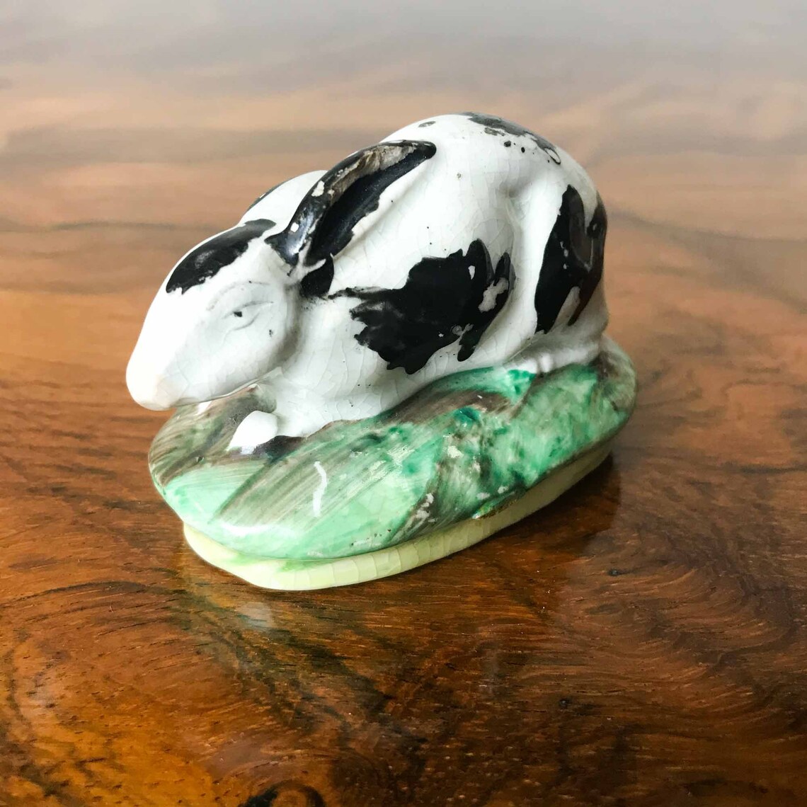 19th Century Staffordshire Pottery Rabbit Rare Antique - Etsy