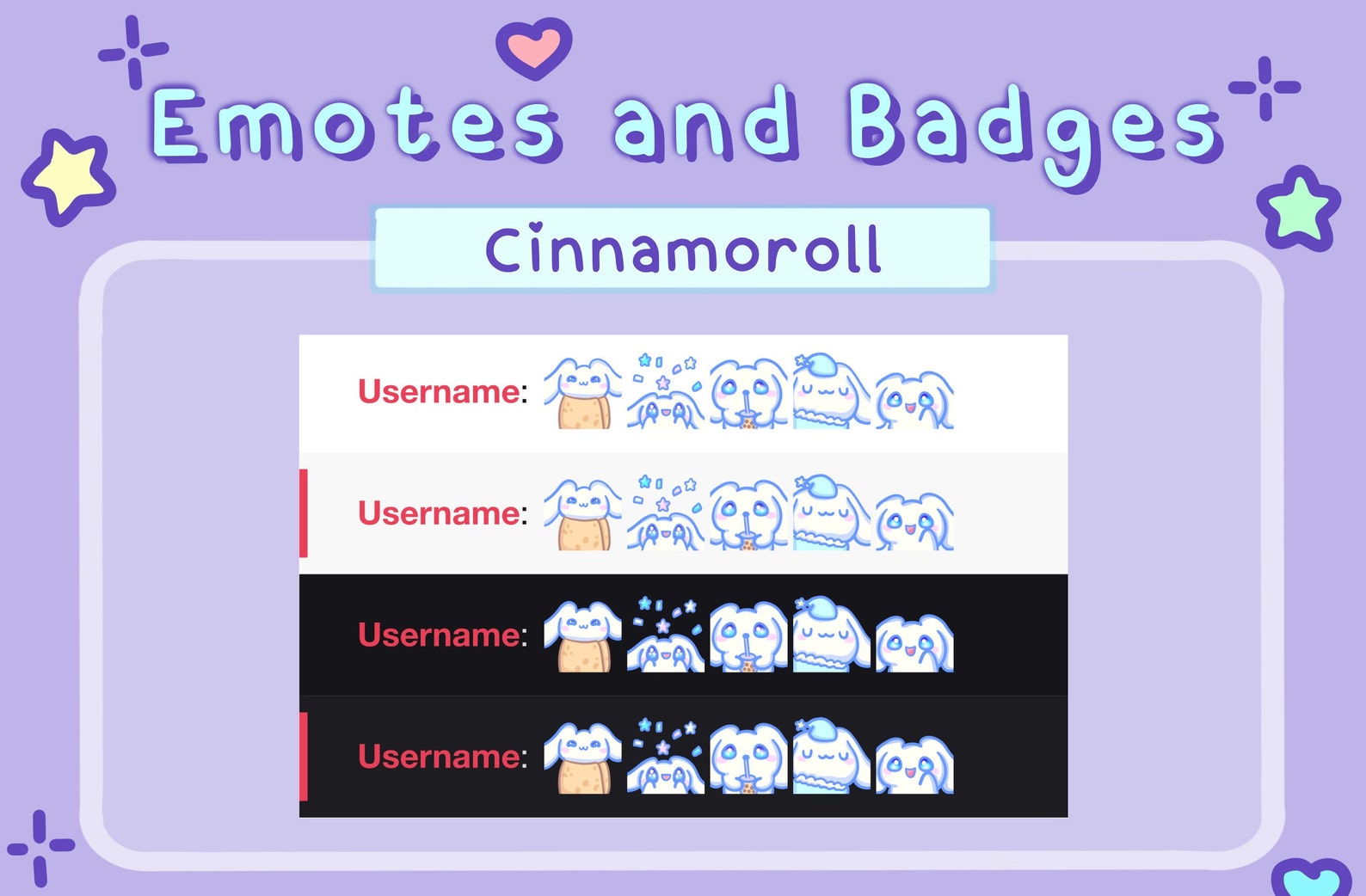 Set of 5 PUPPY Emotes Youtube, Twitch & Discord - Cute Puppy Cinnamon ...