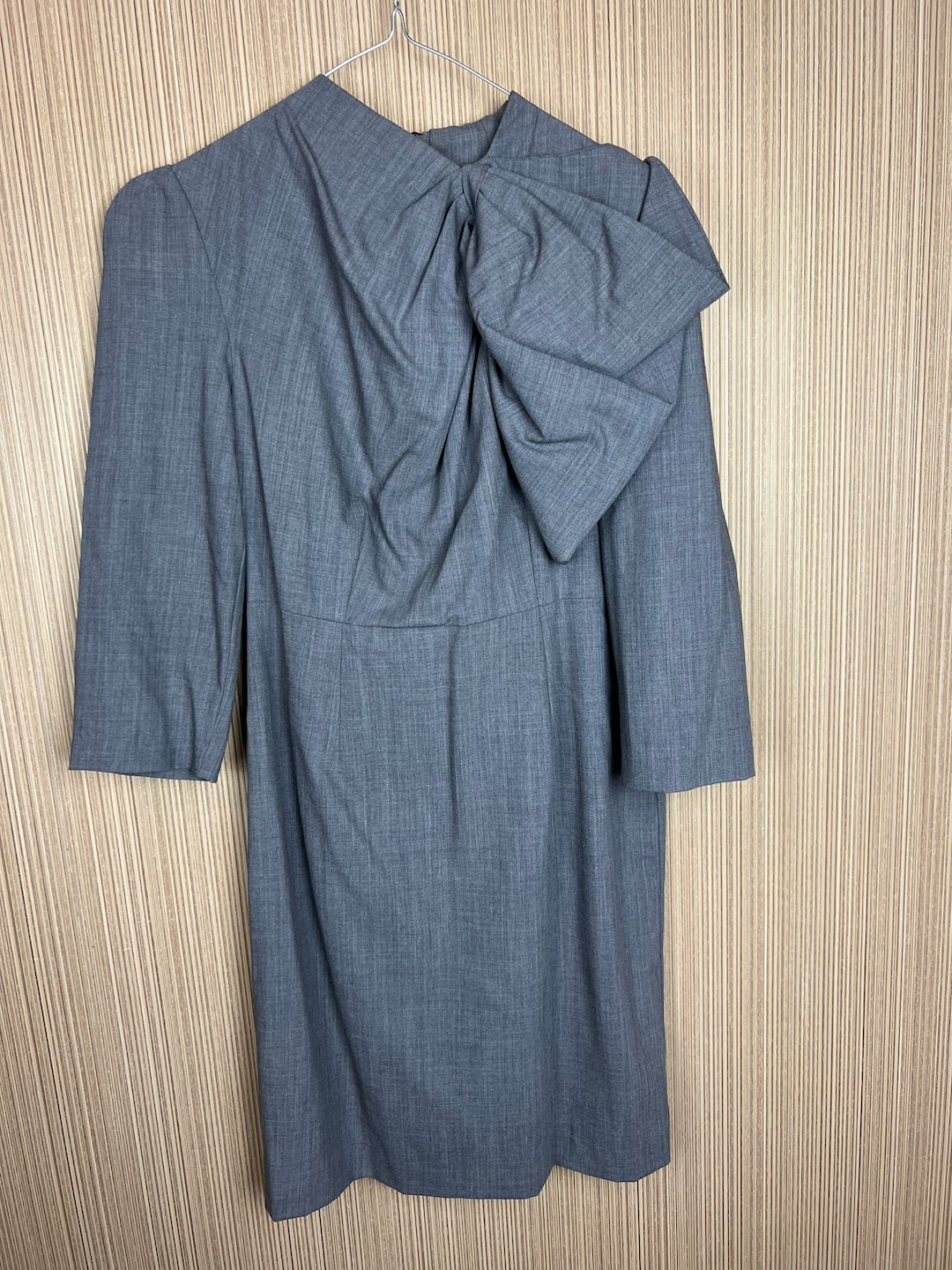 Vintage Grey DESIGNERS REMIX COLLECTION Dress, Retro, Luxury, Size 36 ...