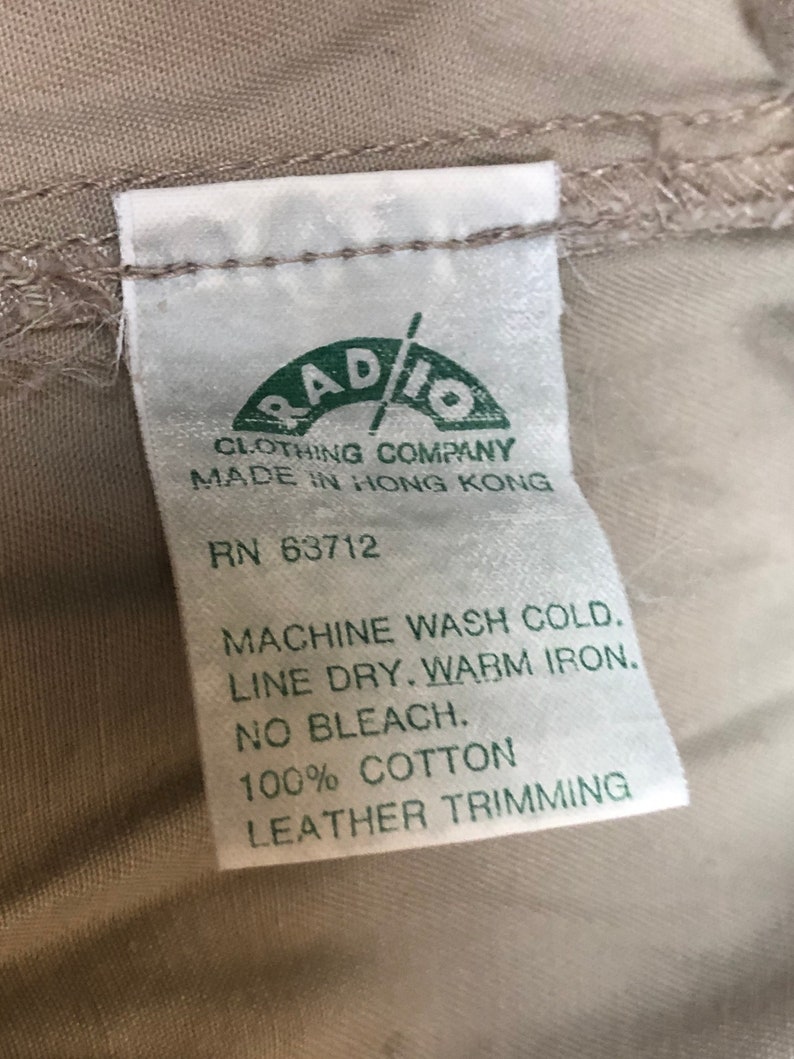 Vintage Radio Overall Radio Clothing Company Beige Bodysuit - Etsy