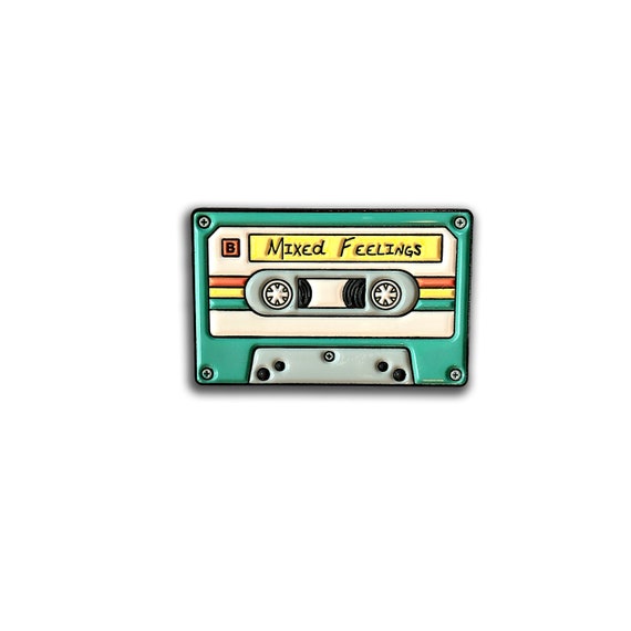 Cassette Enamel Pin - Etsy