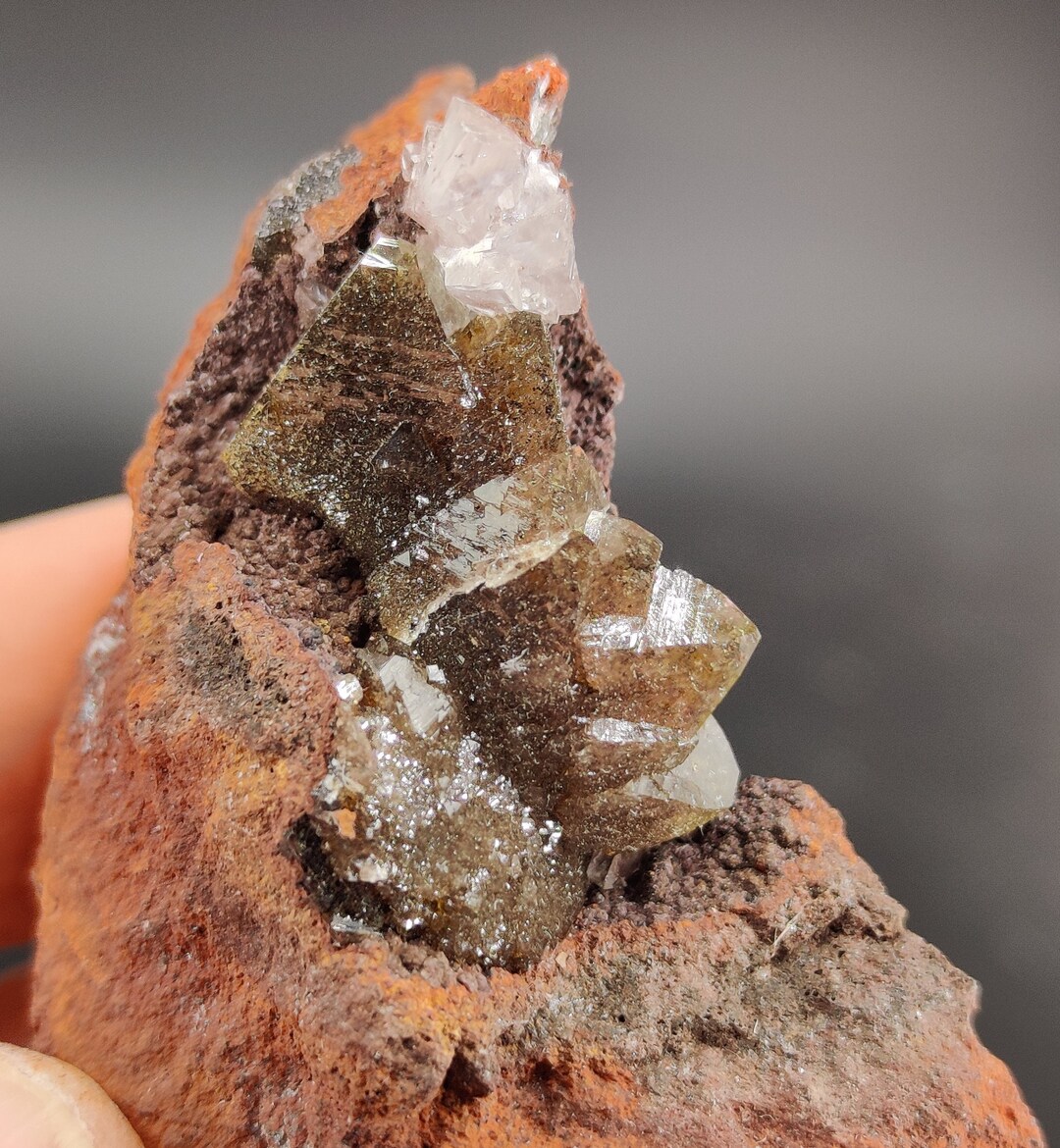 Adamite & Calcite, Ojuela, Mexico - Etsy