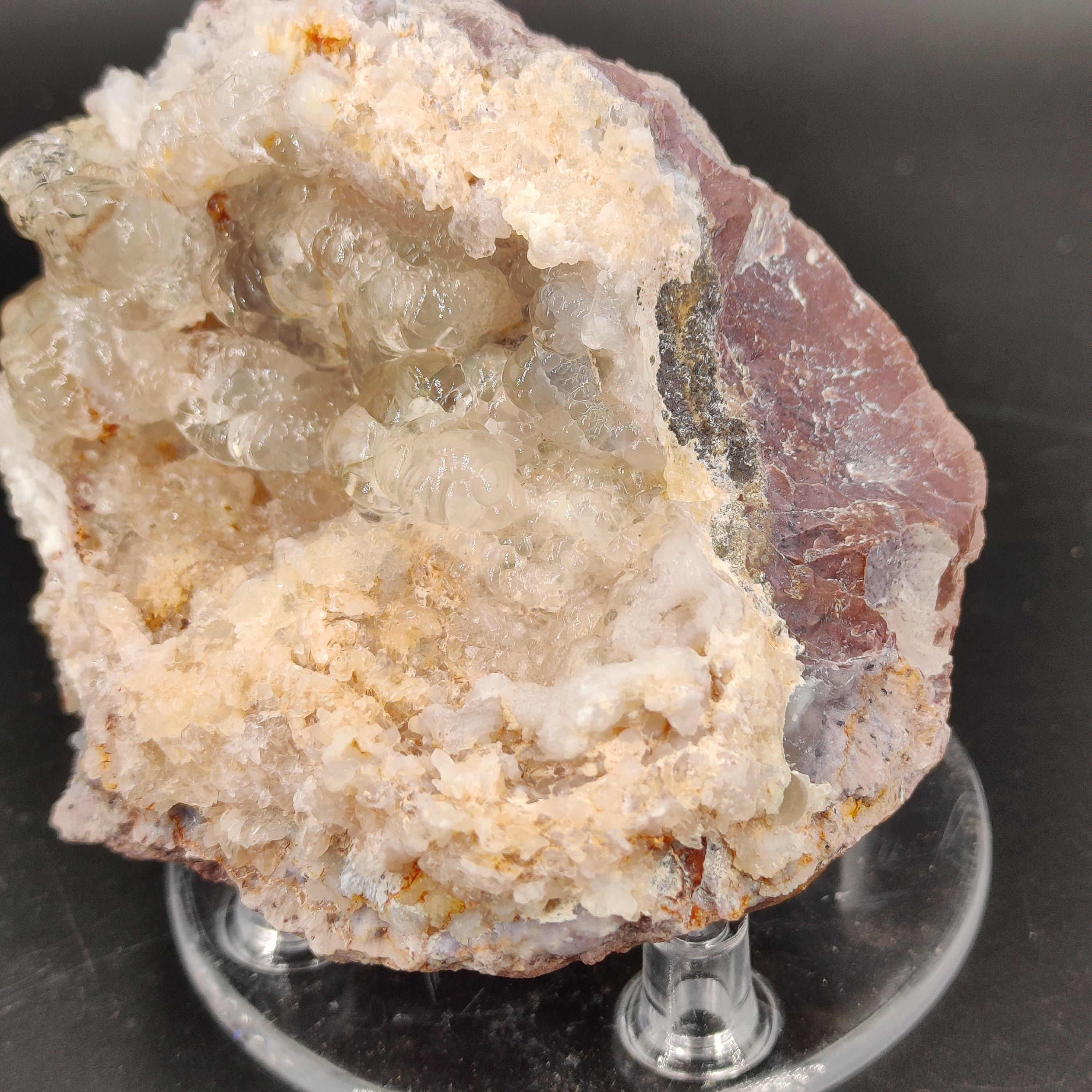 UV Reactive Hyalite Opal Geode, Mexico - Etsy UK