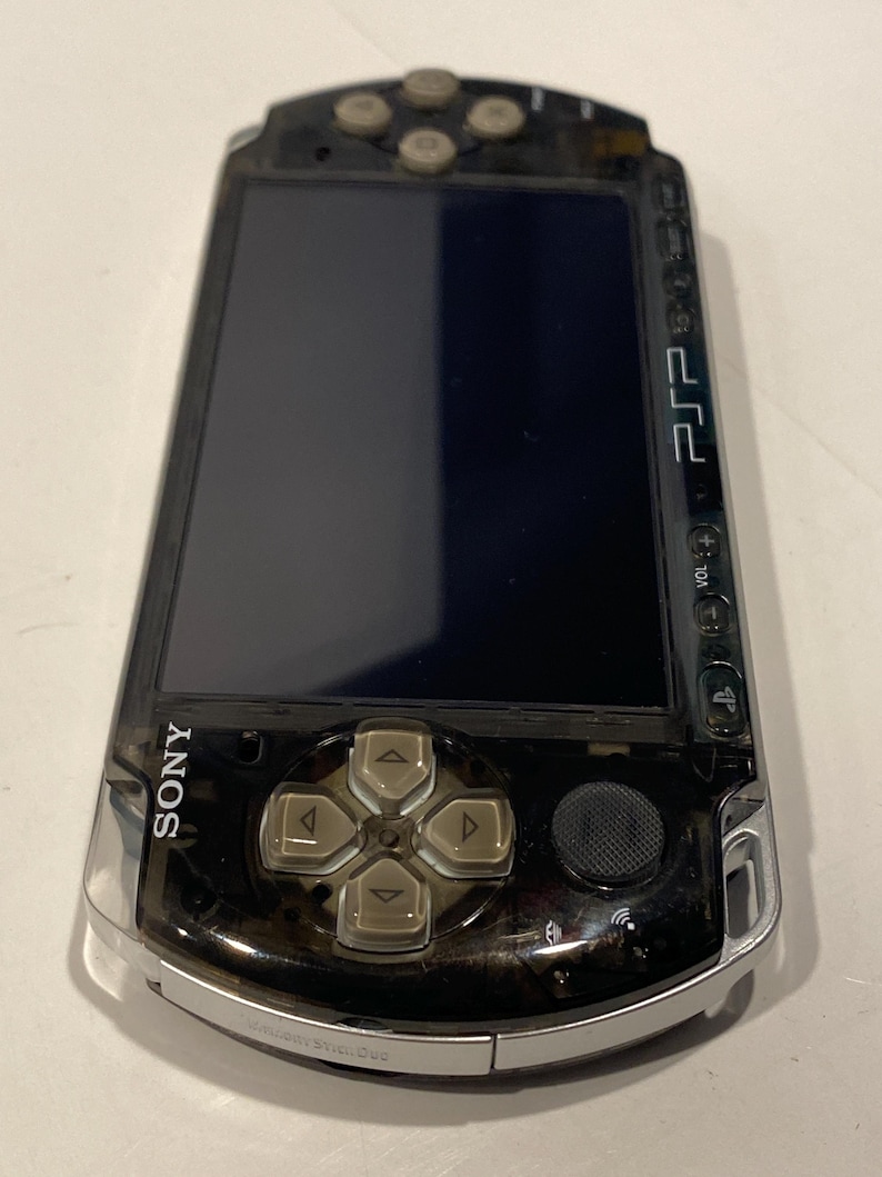 PSP 3000 New Clear Black Housing Japan Import With Extra Accessories ...