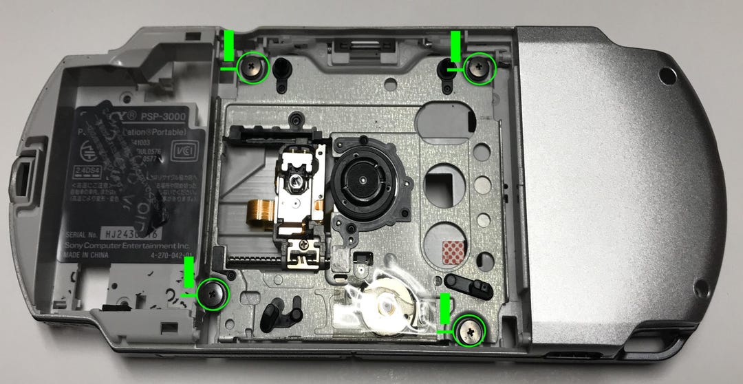PSP 3K OEM Parts - Screws & Rubber Grommets - Etsy