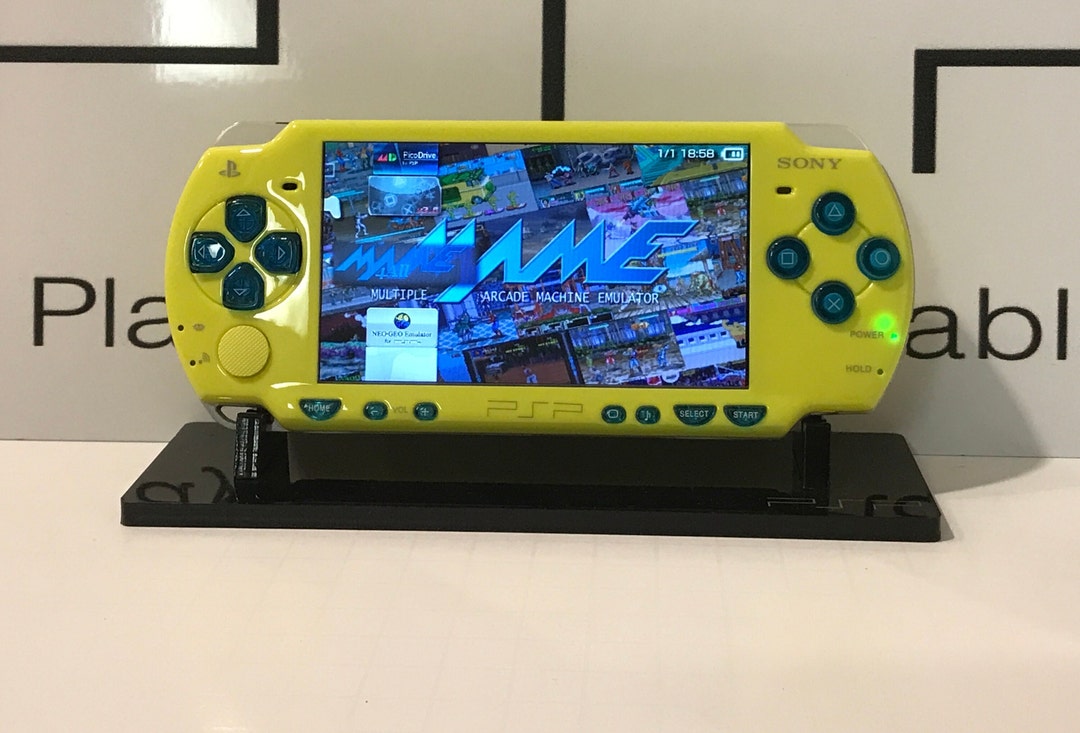 PSP 2k New Neon Shell 128 Gb Sony Playstation Portable 2000 Import ...