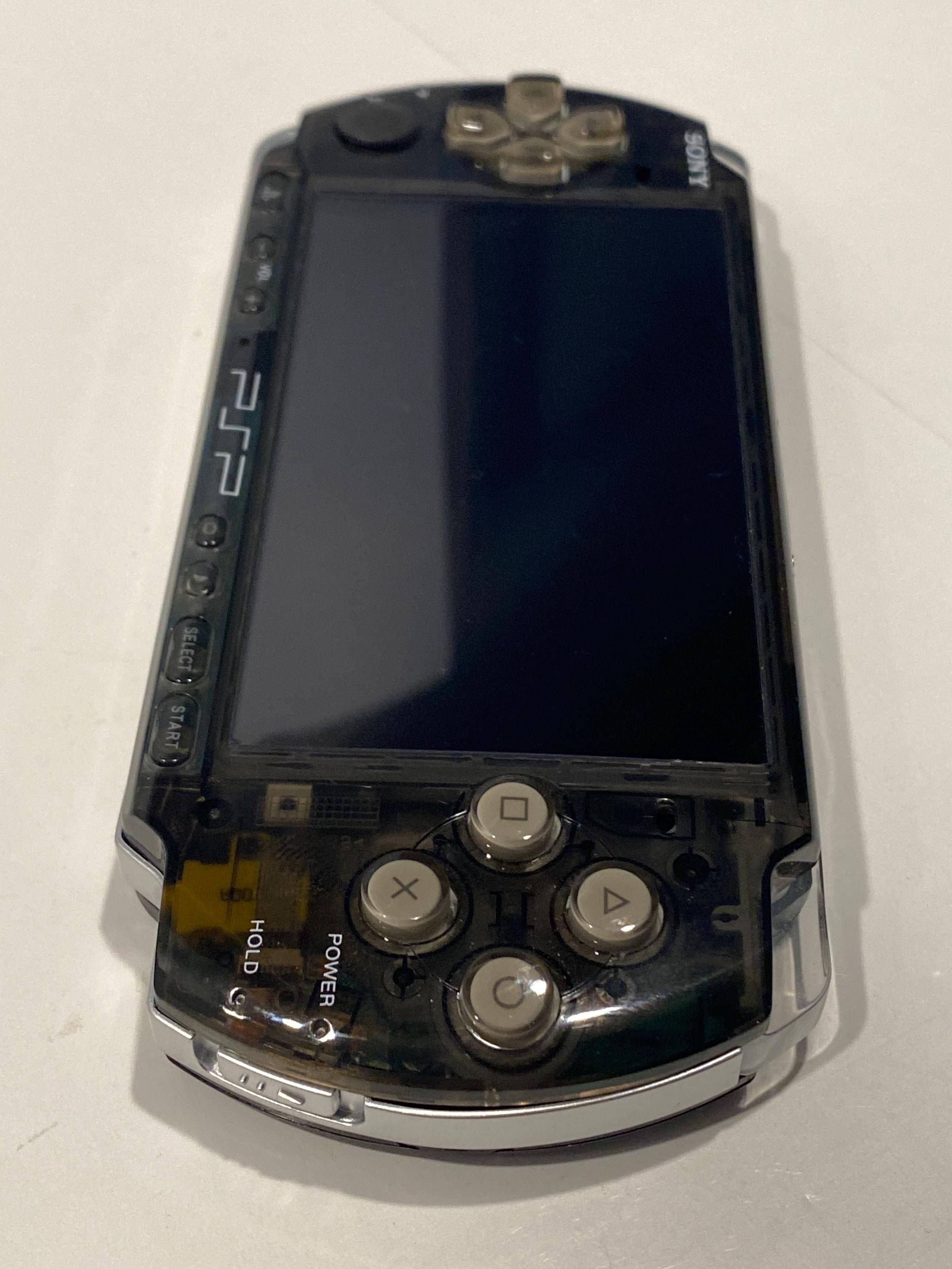 PSP 3000 New Clear Black Housing Japan Import With Extra Accessories ...