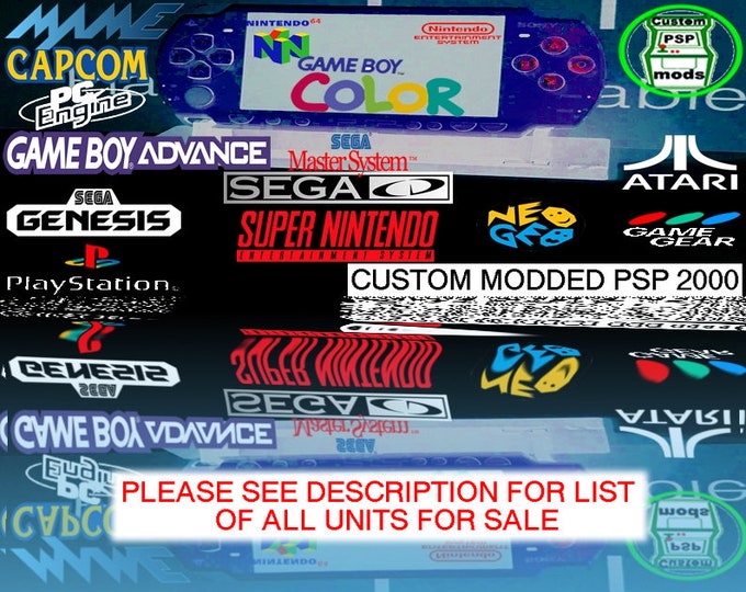 Pink PSP 2k Import Custom Modded Game Pack (3 Memory Card Choices; 32 ...