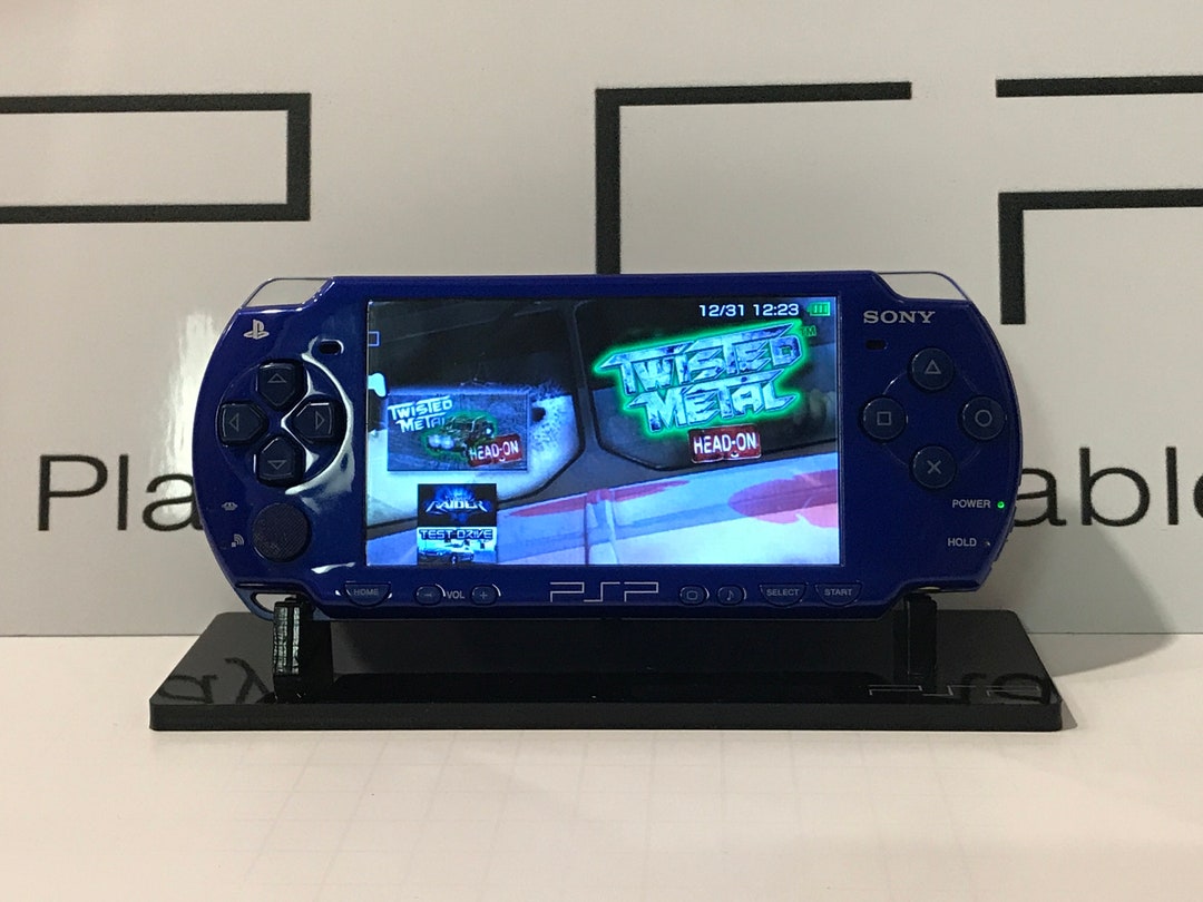 Blue PSP 2000 Import Custom Modded Game Grab Bag Bundle Pack 3 Card ...