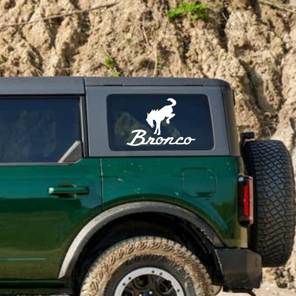 Ford Bronco Script Emblems - Etsy