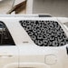 Leopard Cheetah Print Rear Window Decals Fit 2010-2024 Toyota 4runner ...