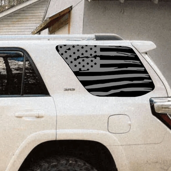 American Flag 4runner Window Decal - Etsy