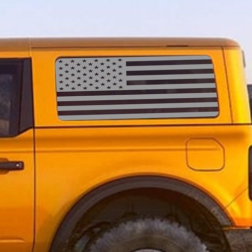 Mountain Range Rear Window Decals Fit Ford Bronco 6g Hardtop - Etsy