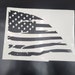 Dodge Challenger Distressed American Flag Window Decals Fits 2008-2023 ...