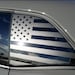 Dodge Challenger Distressed American Flag Window Decals Fits 2008-2023 ...