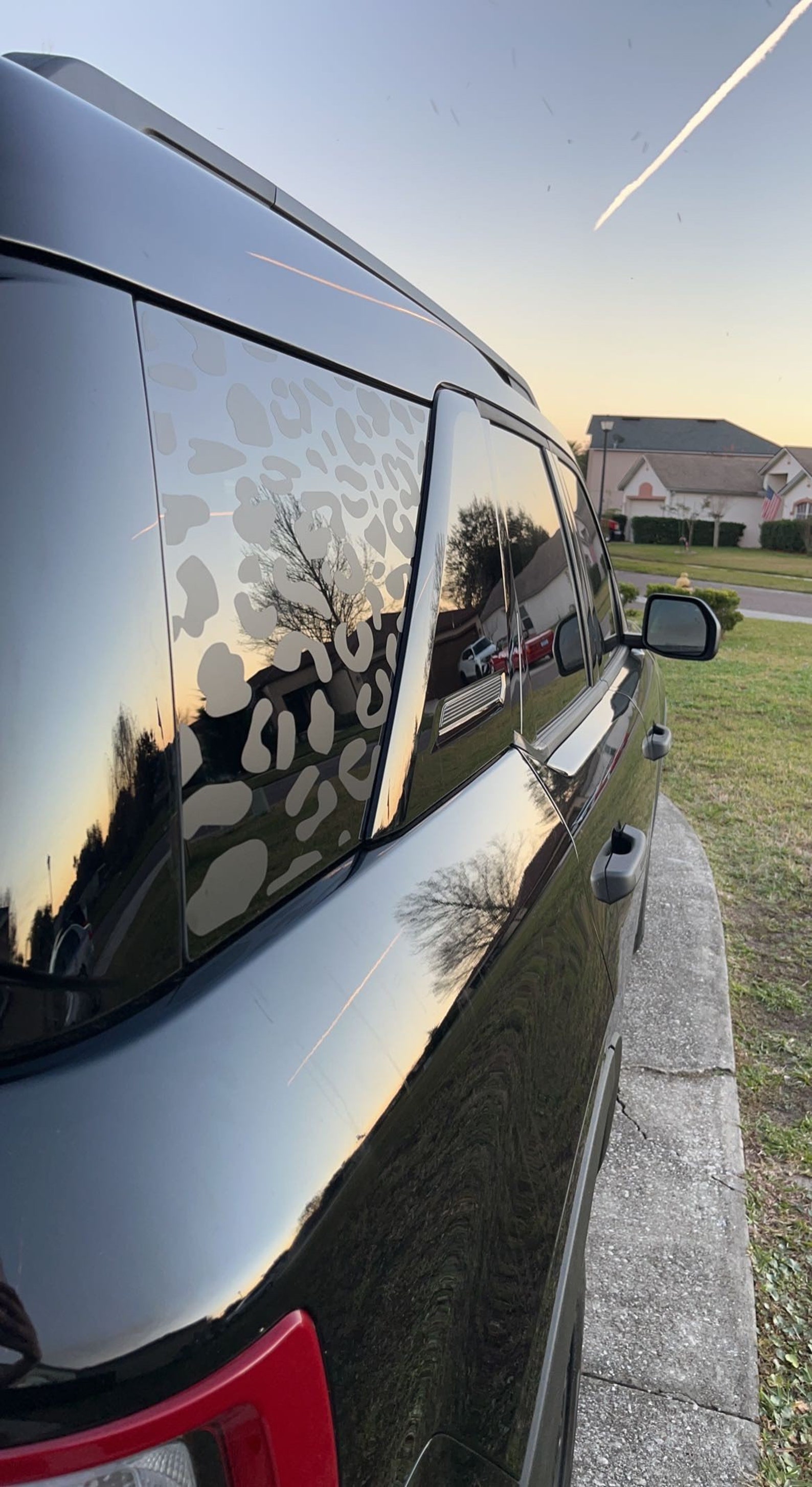 Leopard Cheetah Print Spots Rear Side Window Decals for 2021 | Etsy