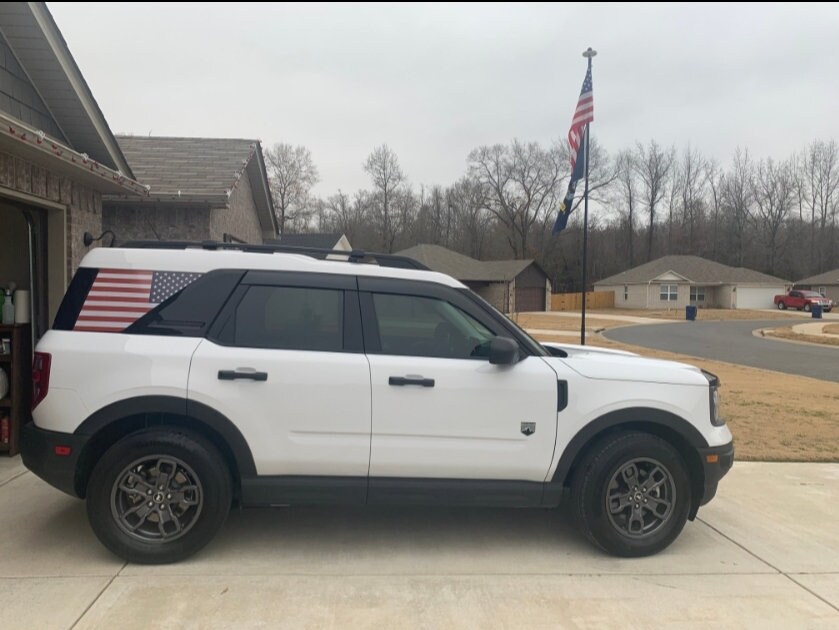 American Flag Rear Side Window Decals for 2021 Ford Bronco | Etsy