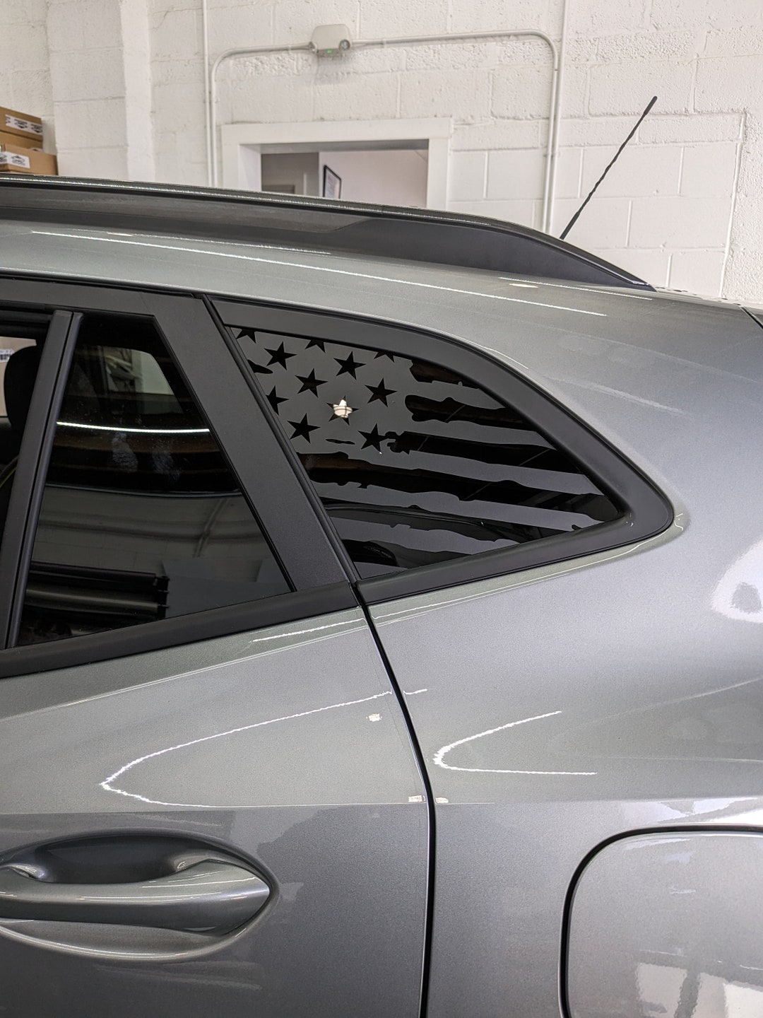 Distressed American Flag Rear Side Window Decals for 2024 Chevy Trax Precut Tattered - Etsy