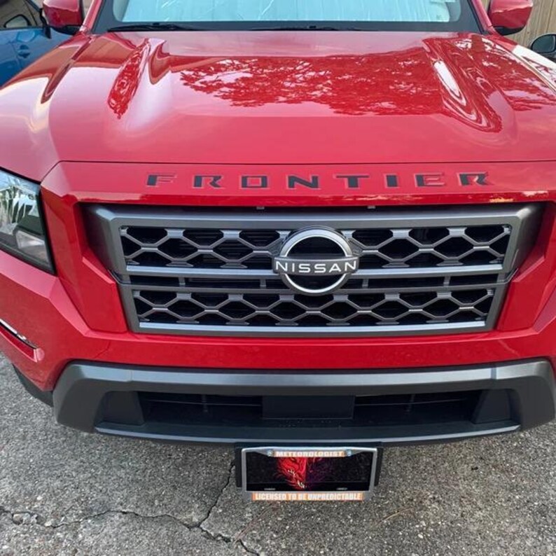 Vinyl Letter Inlays Tailgate Grille Letters Fit 2022 an up Nissan ...