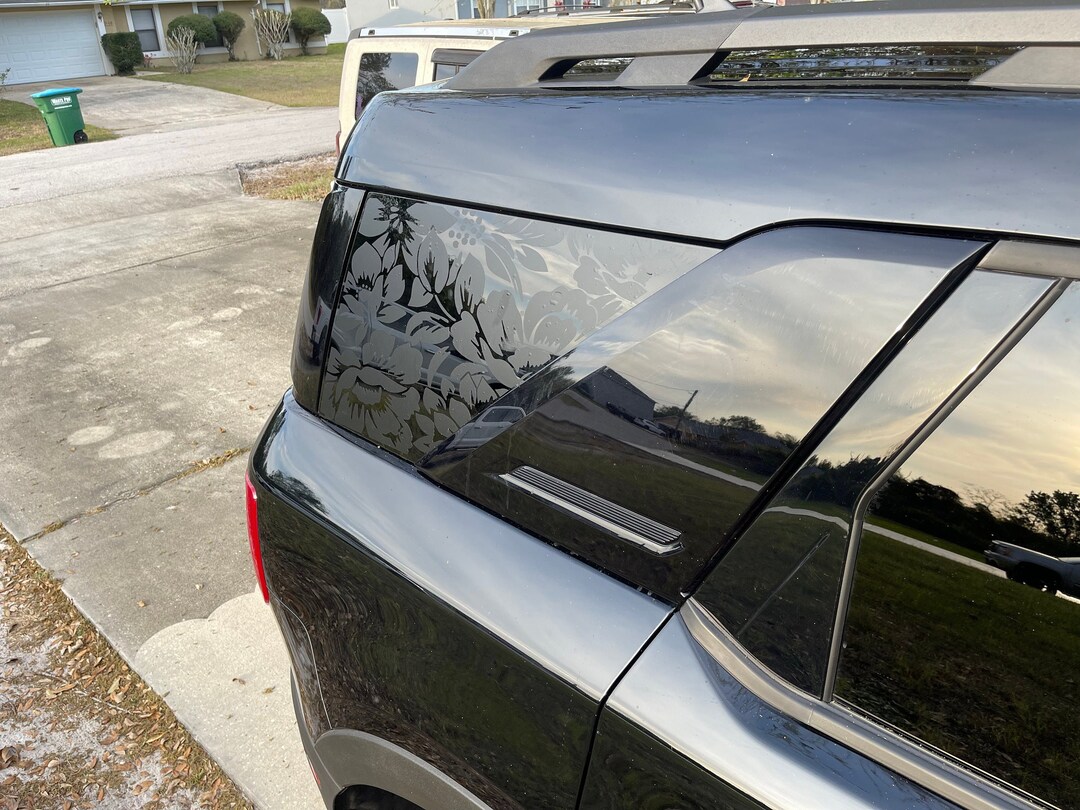 Floral Flowers Rear Side Window Decals for 2021 Ford Bronco - Etsy