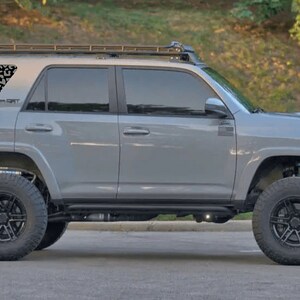 Leopard Cheetah Print Rear Window Decals Fit 2010-2024 Toyota 4runner ...