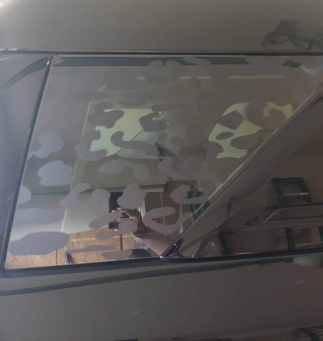 Leopard Cheetah Print Spots Rear Side Window Decals for 2021 | Etsy