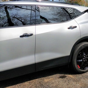 Distressed American Flag Rear Side Window Decals for 2019-2024 Chevy ...