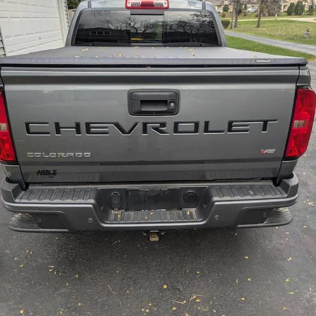 Vinyl Letters Inset Decals Fit 2021-2025 Chevrolet Colorado Tailgate - Etsy