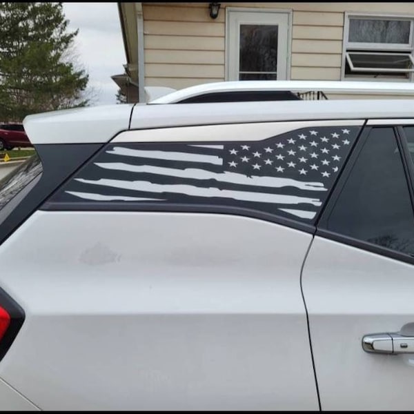 Gmc Rear Window American Flag Decal - Etsy