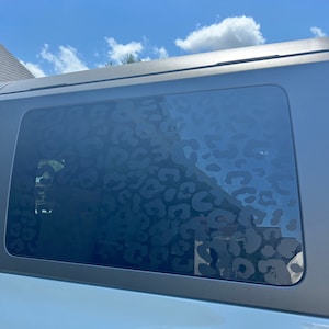 Leopard Cheetah Print Rear Window Decals Fit Ford Bronco 6g Hardtop ...